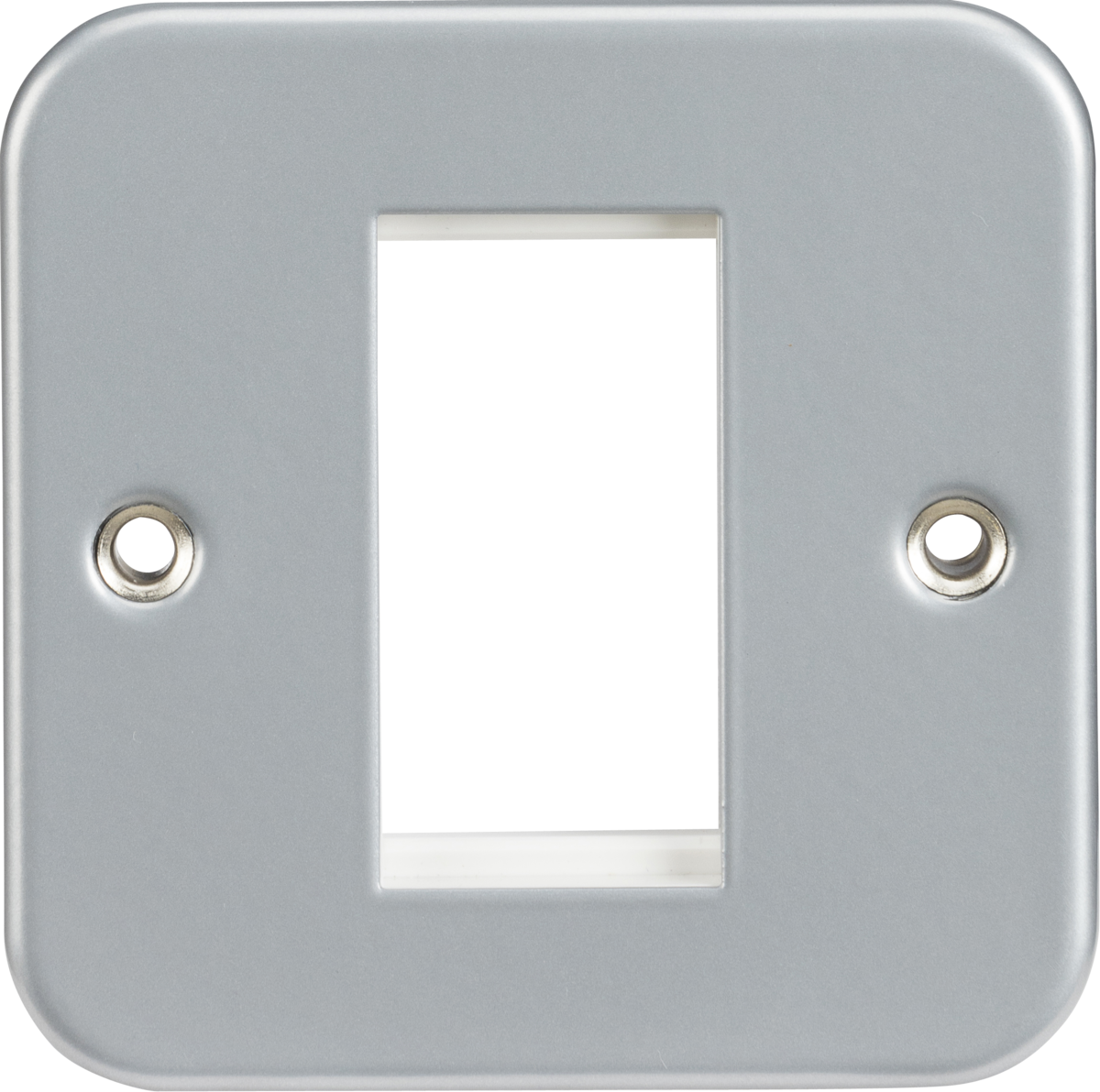 Metal Clad 1G Modular Faceplate