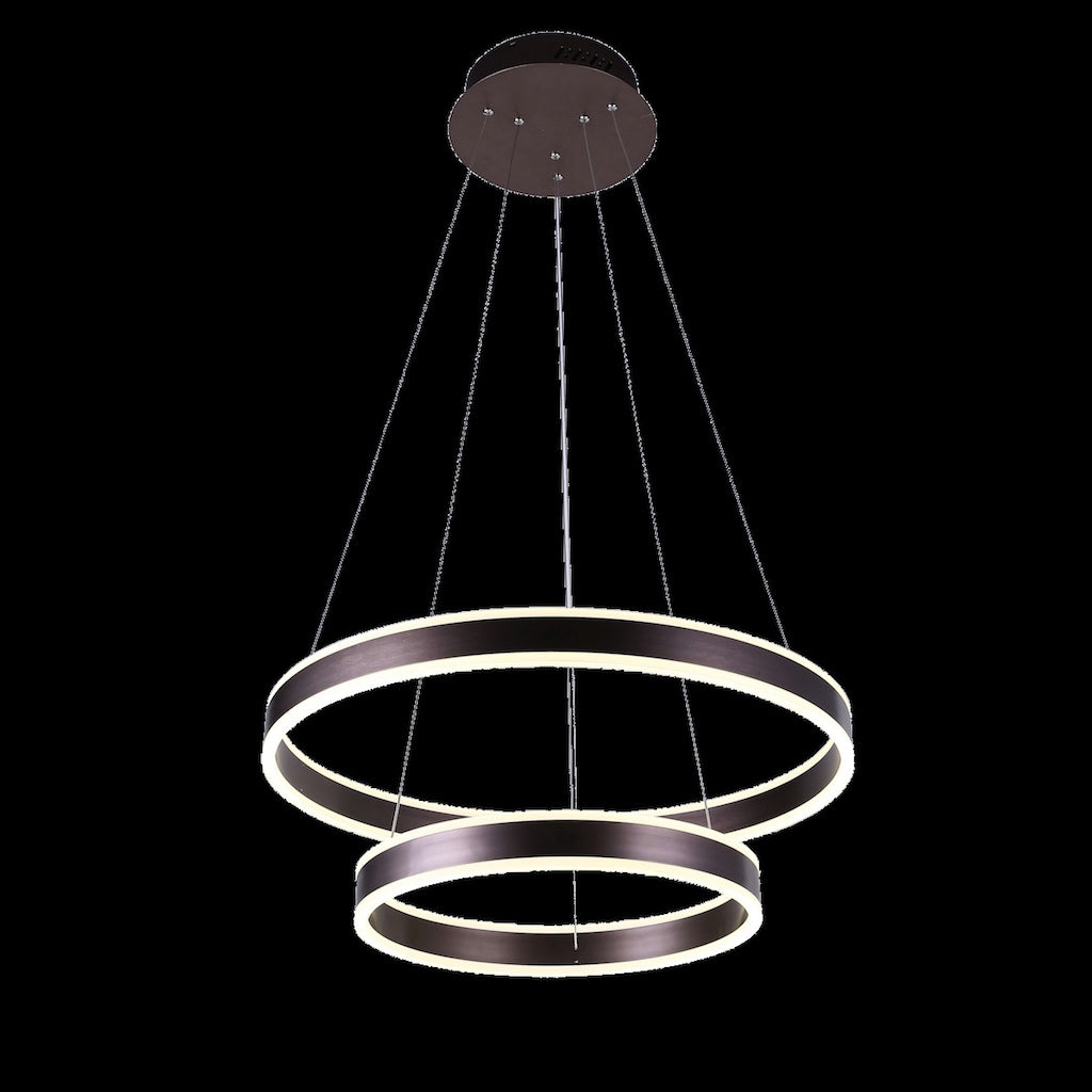 Encore Lighting ENC12504 Twin LED Pendant with Remote Control ...